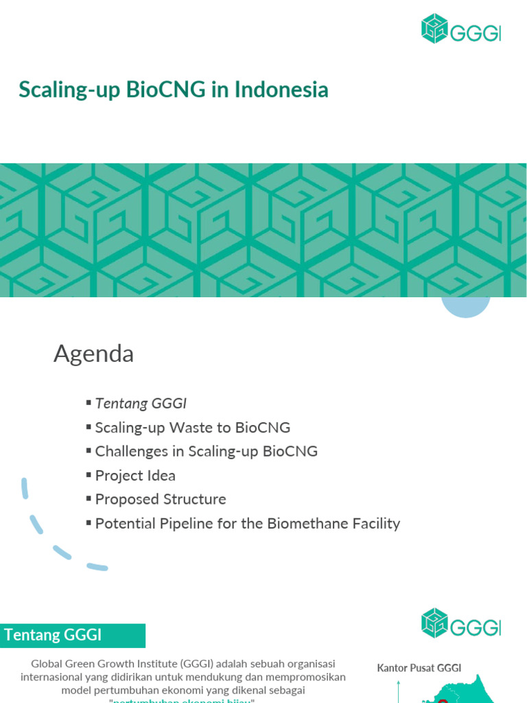 Scaling BioCNG in Indonesia: GGGI Insights | PDF | Biogas | Economies