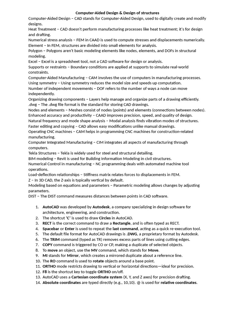 Computer-Aided Design & Design of Structures | PDF | Computer Aided Design | Finite Element Method