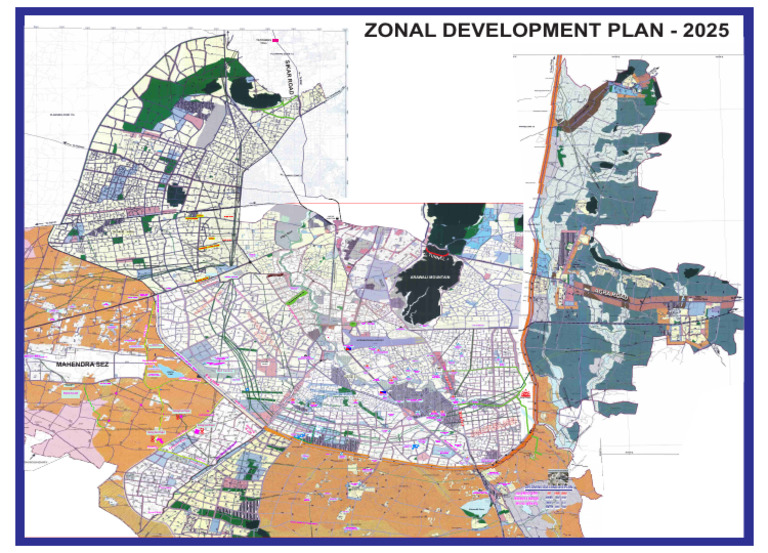 Zonal Development Plan - 2025: Sikar Road | PDF