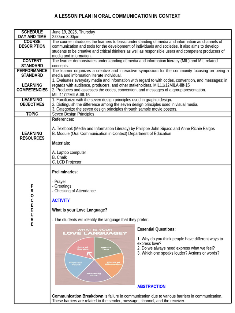 Verbal and Non Verbal Communication | PDF | Communication | Nonverbal ...