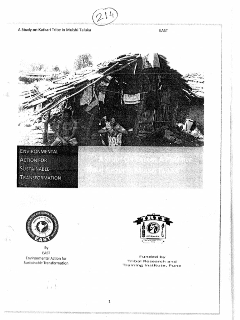 100 A Study On Katkari A Primitive Tribal Group in Maharashtra No ...