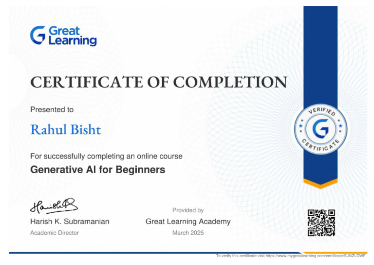 Generative AI For Beginners | PDF