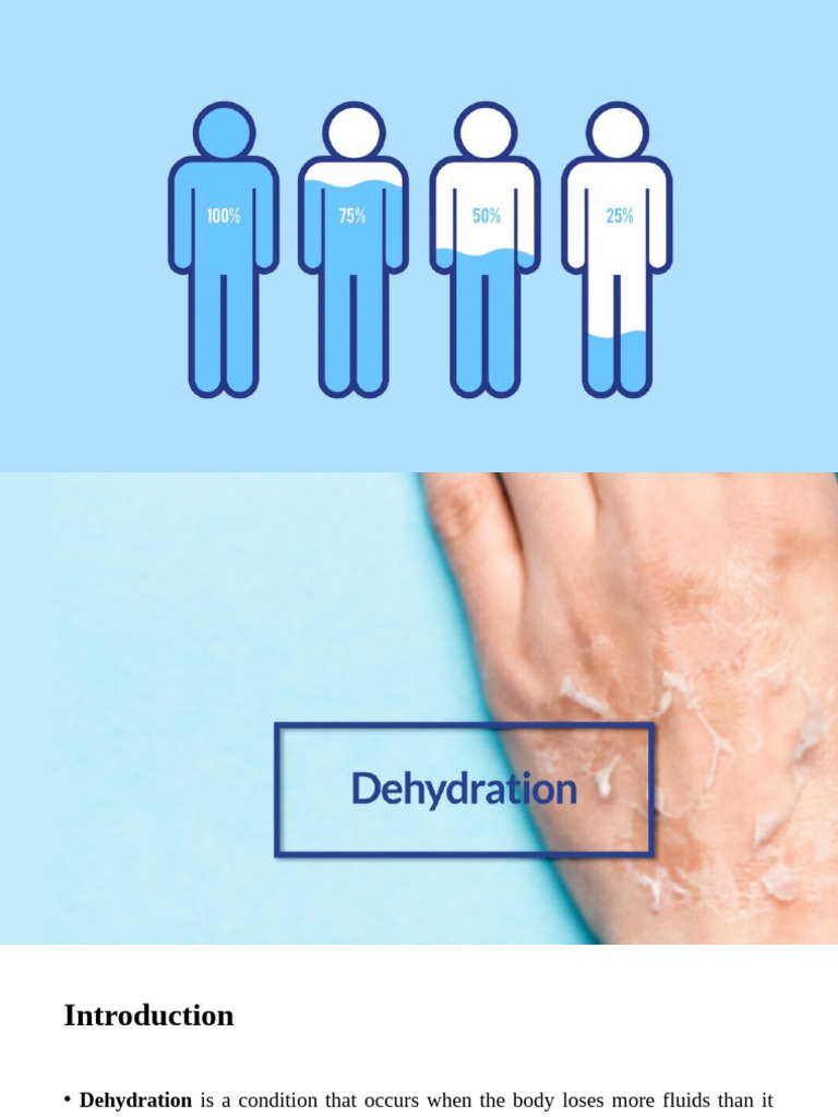 First Aid Management of Dehydration | PDF