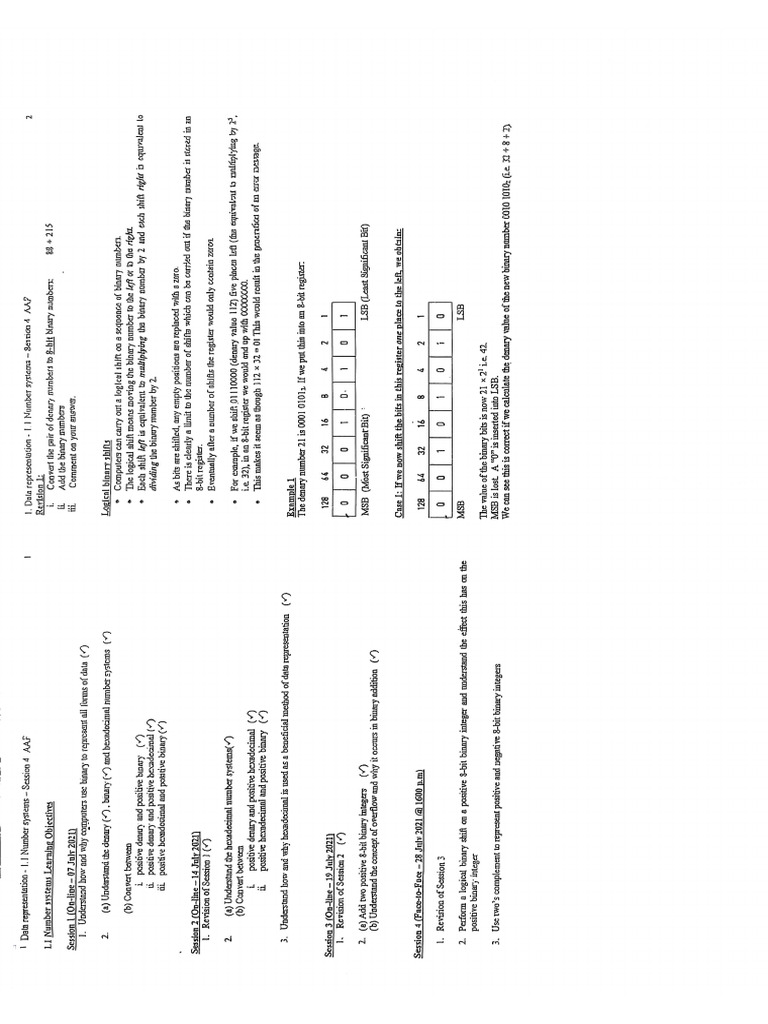 Data Representation 1 1 Part 4 Pdf