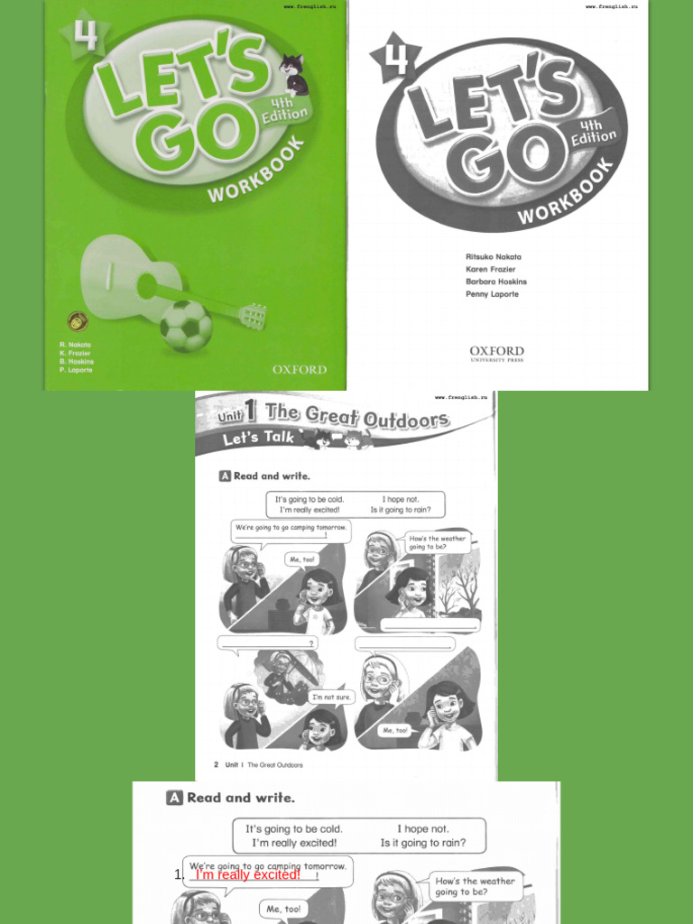 Let's Go 4 Workbook Answer Key | PDF