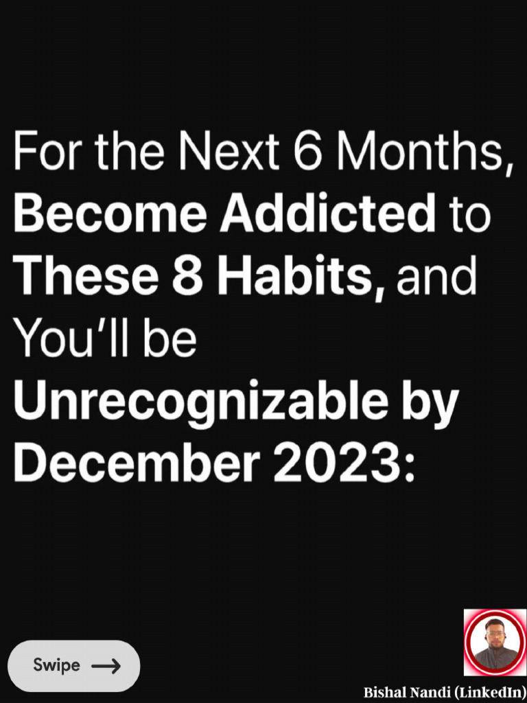 6-Month Success Habits ? Transform Your Future | PDF