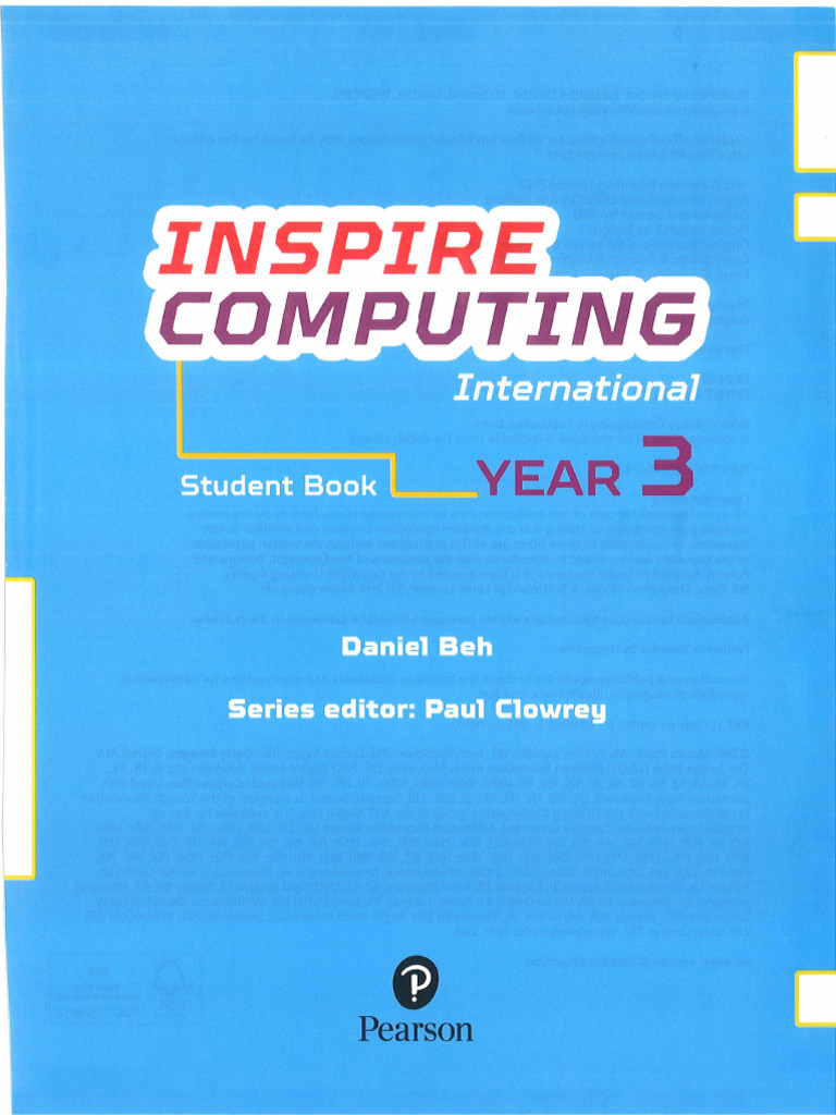 Inspire Computing International Year 3 Student Book | PDF
