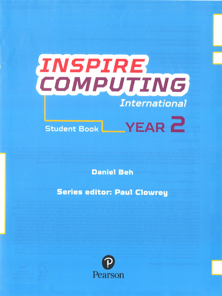 Inspire Computing International Year 2 Student Book | PDF