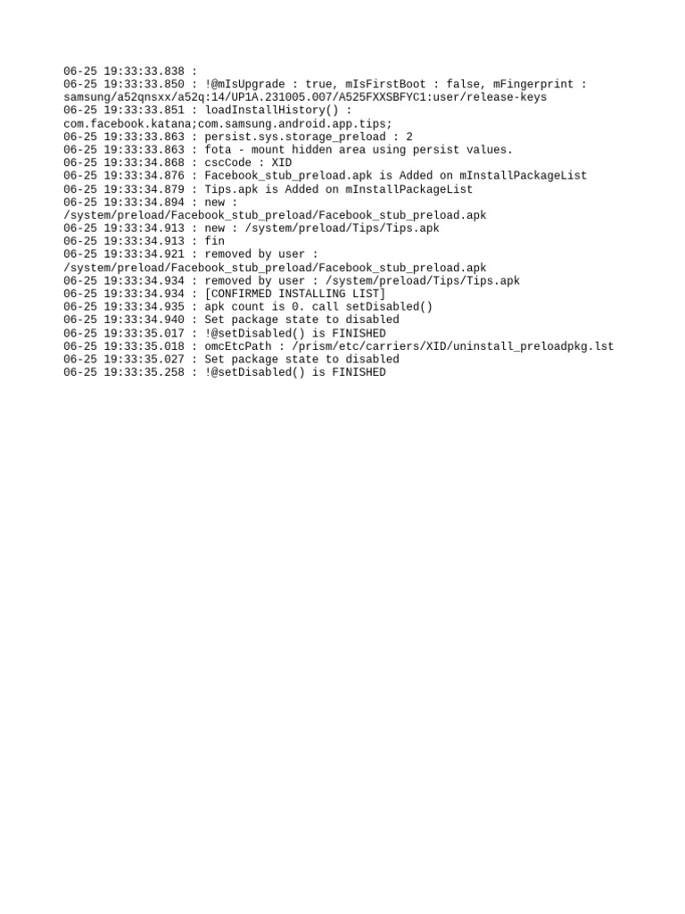 Preload Installer | PDF