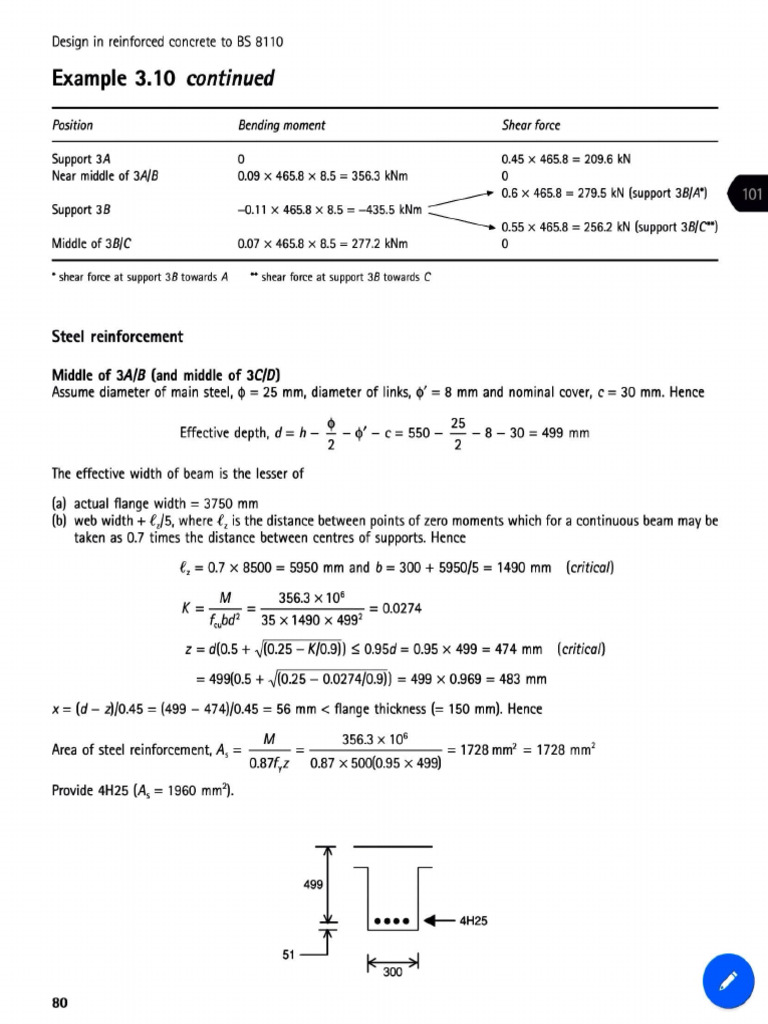 Reinforced Concrete Design (Beam Design 2) | PDF | Beam (Structure) | Bending