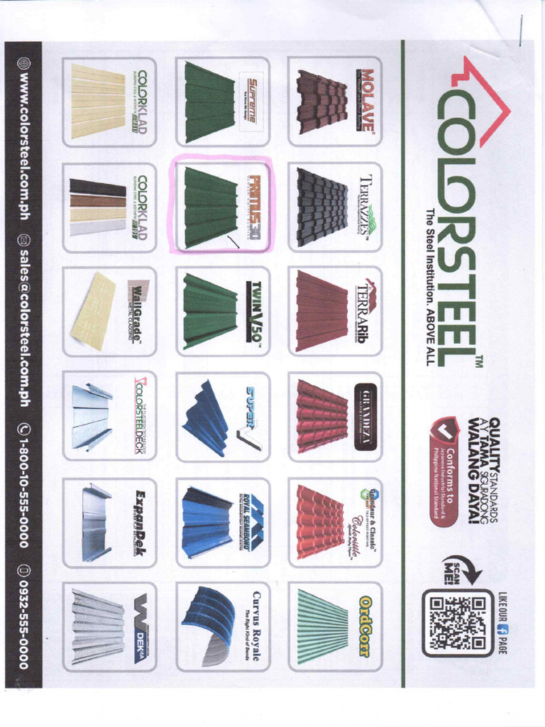 Color Steel Brochure | PDF