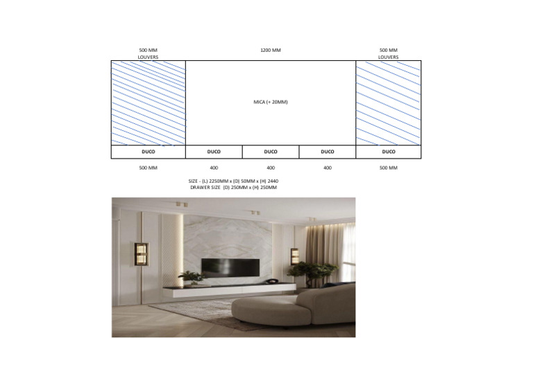 Louver Sizes and Specifications Guide | PDF