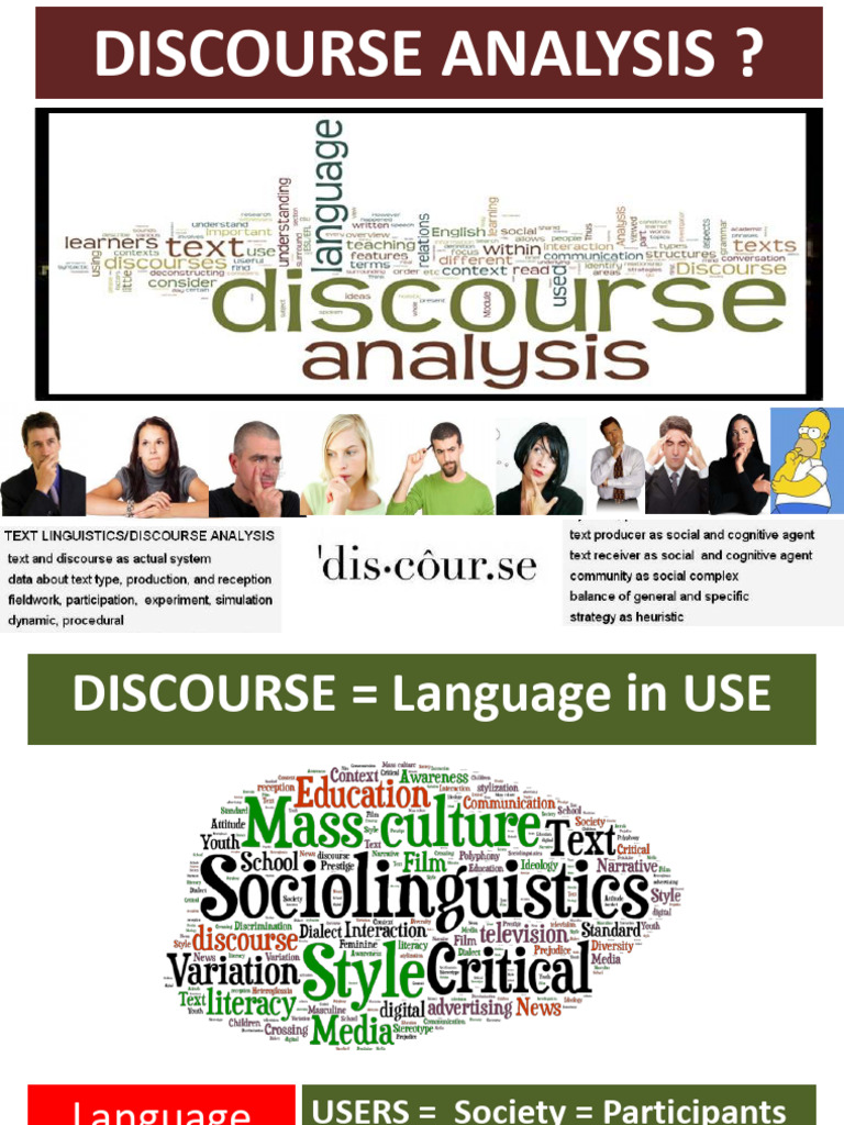 Understanding Discourse Analysis | PDF | Sociolinguistics | Dialect