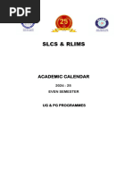 Rit Calendar 2025 | PDF