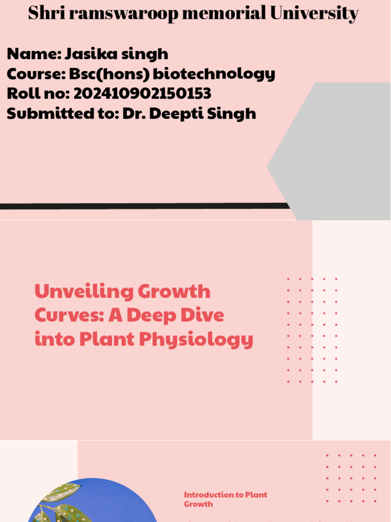 Understanding Plant Growth Curves | PDF
