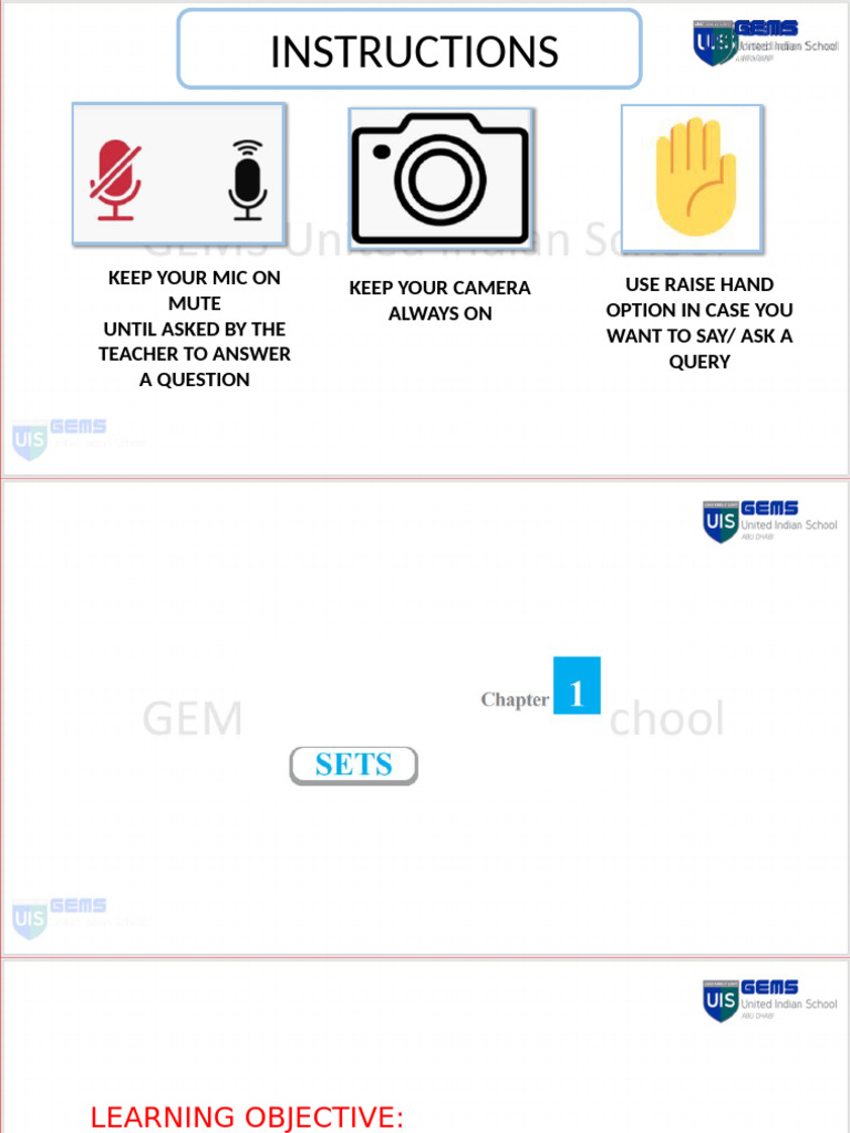 Classroom Etiquette for Online Learning | PDF