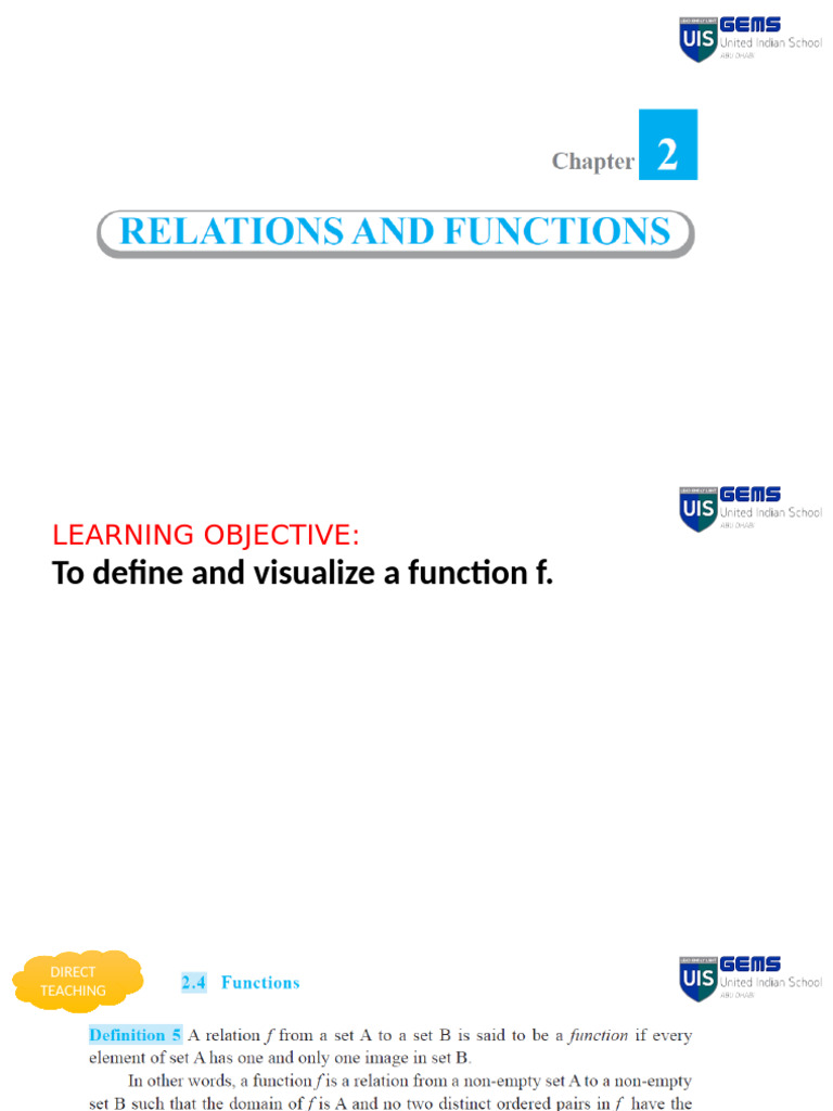 Relations and Functions-3 | PDF