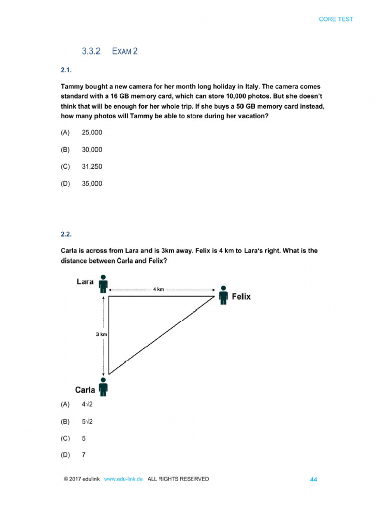 Exam Core 2 | PDF