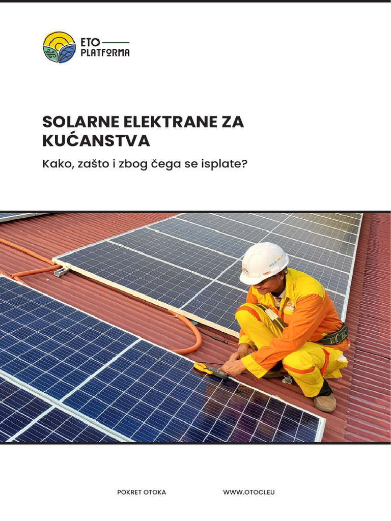 Kućanstvo-Solarni Sustavi | PDF