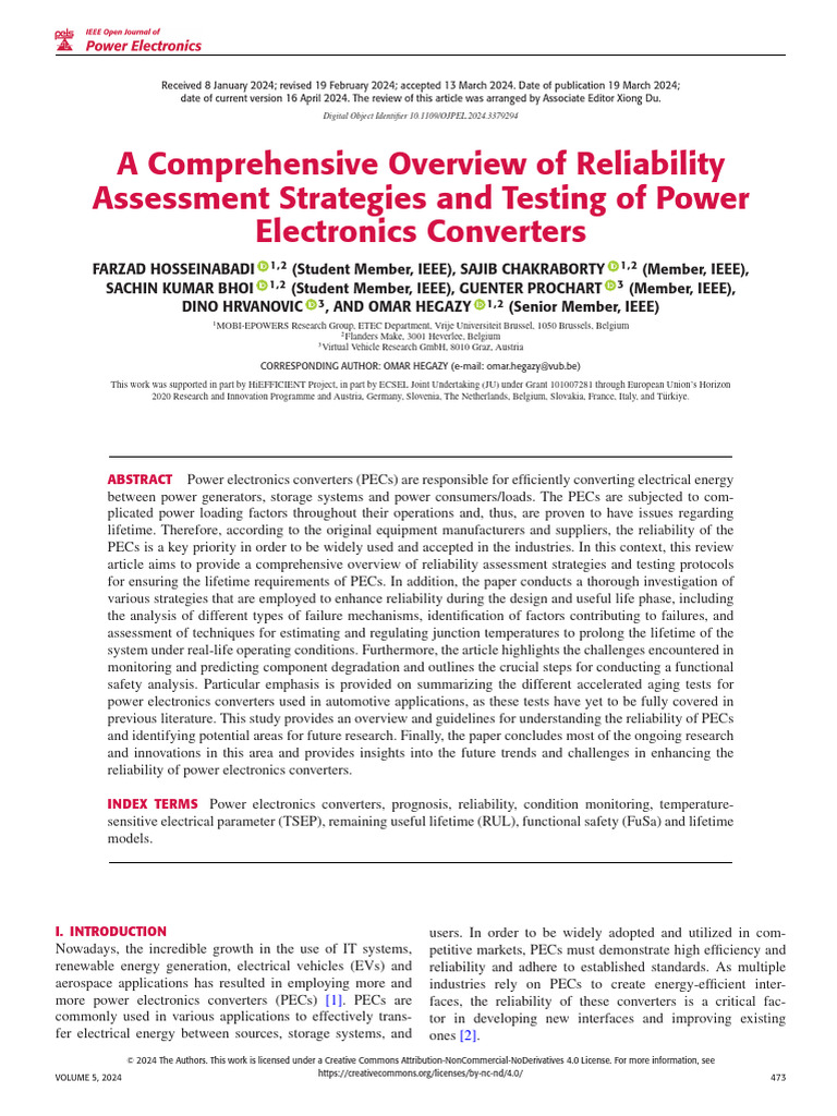 A Comprehensive Overview of Reliability Assessment Strategies and ...