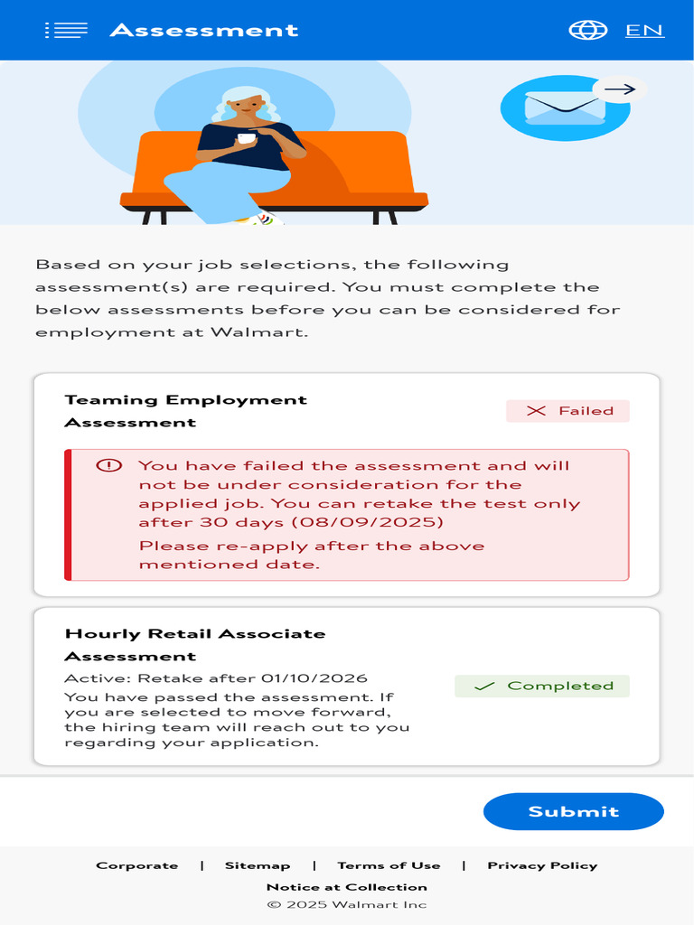 Job Assessments Walmart Hiring Center | PDF