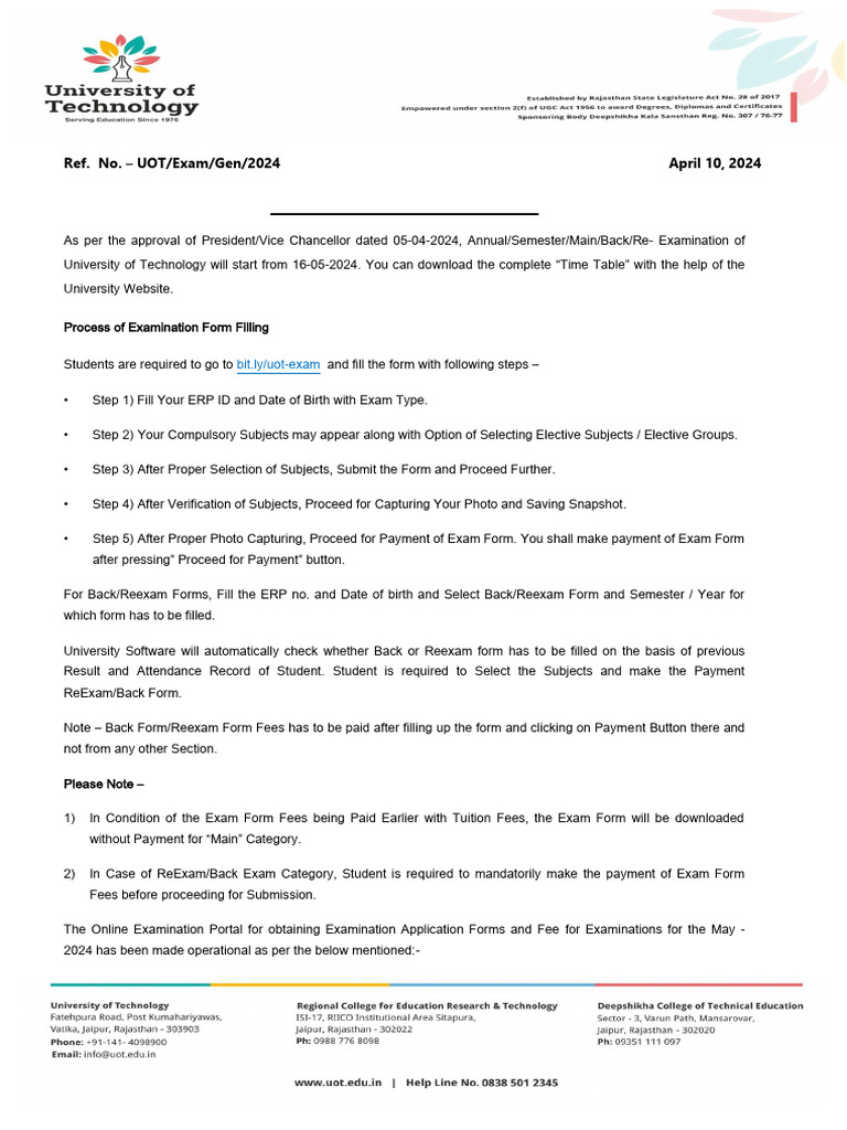 Time Table College | PDF | Mathematical Analysis | Engineering