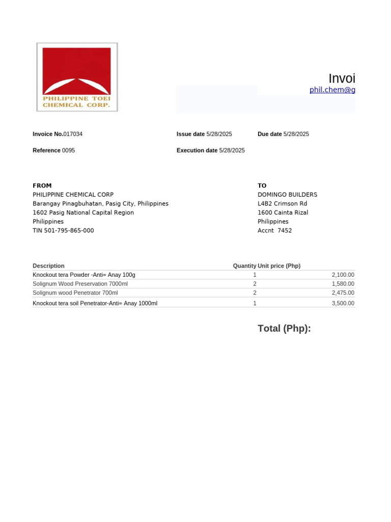 Receipt Sample | PDF