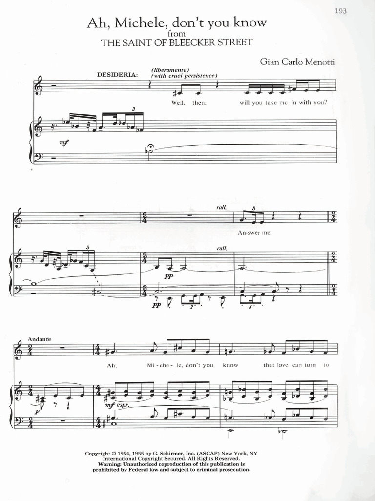 Ah Michele 1 | PDF