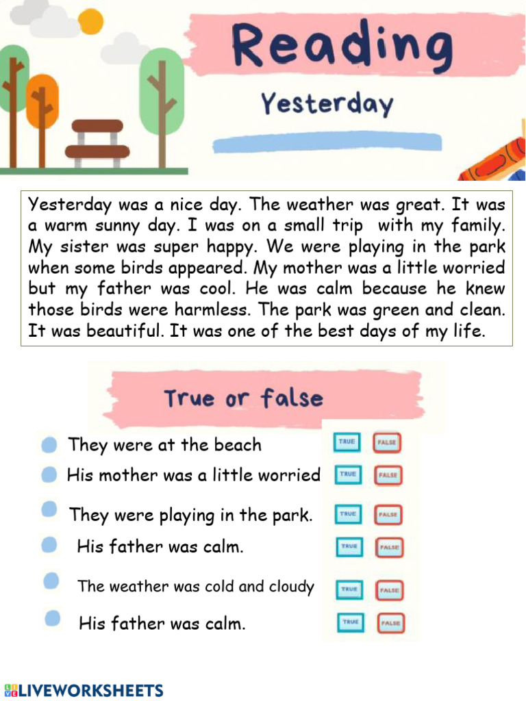 Reading Past Simple | PDF