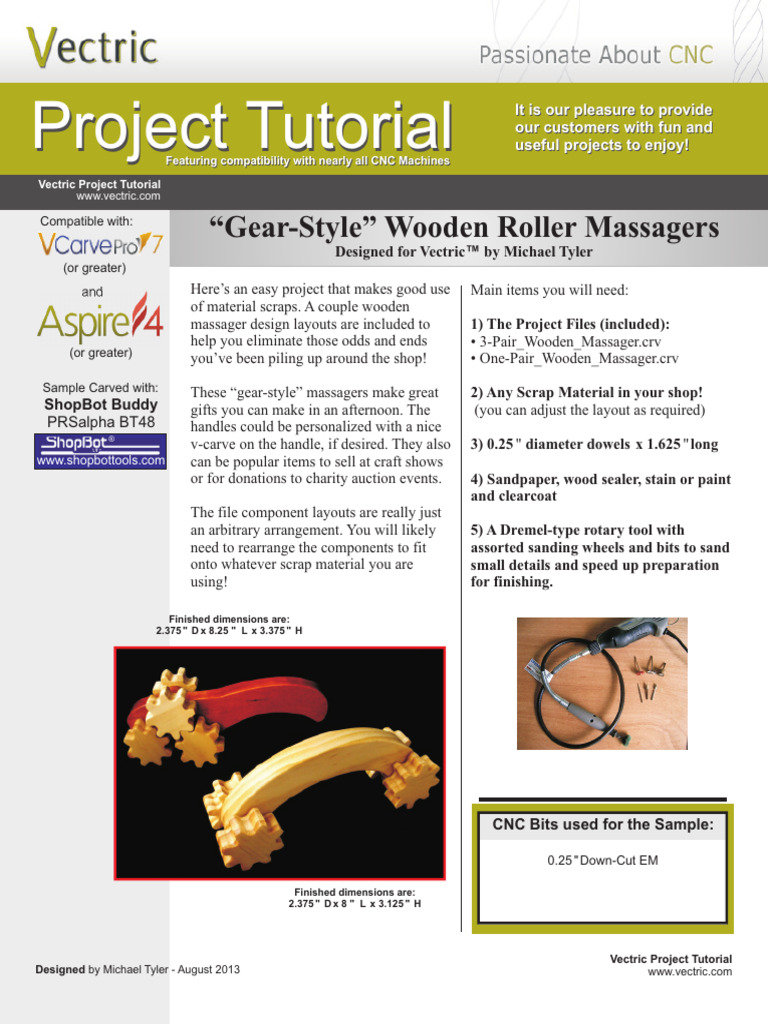 DIY Gear-Style Wooden Massagers Guide | PDF | Trademark