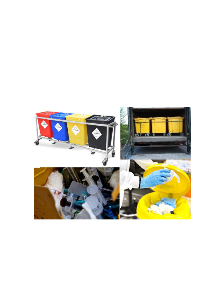 Health Care Waste For BHCPF | PDF | Waste | Waste Management