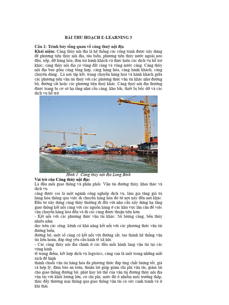 Bài Tập E Learning 3 | PDF