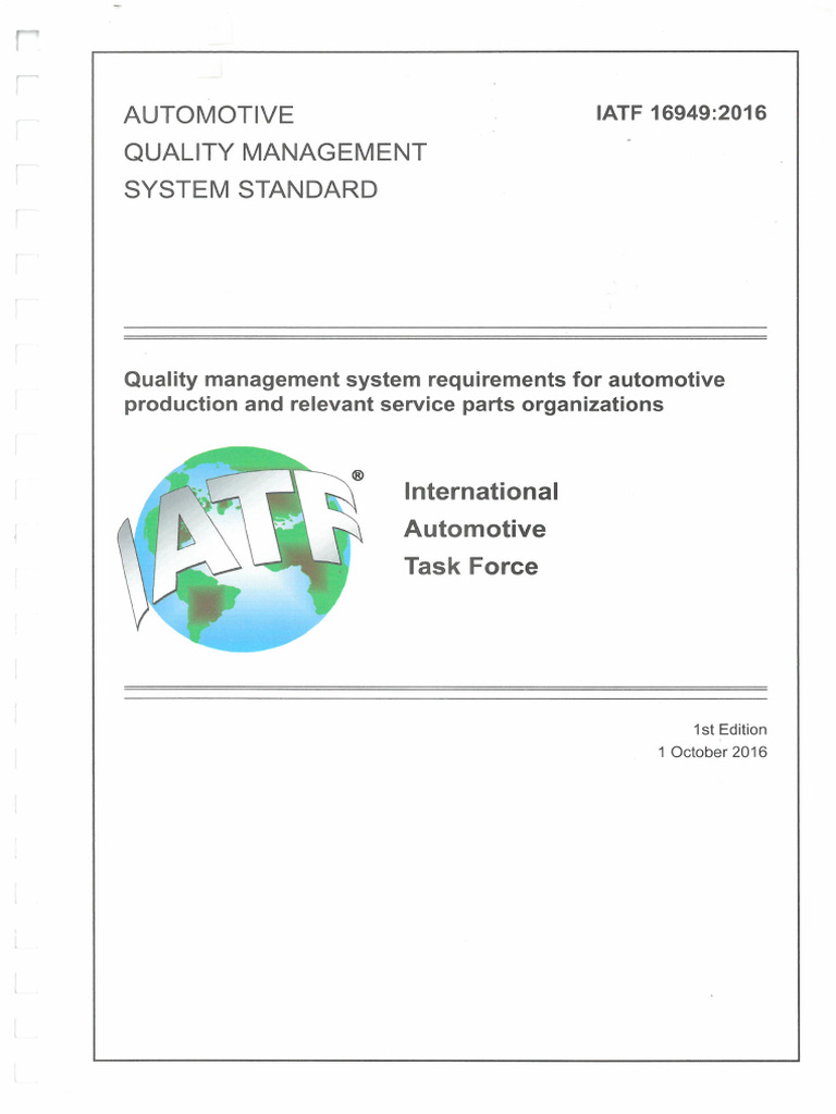 IATF v1 | PDF
