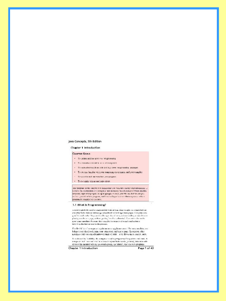 Java Concepts 5 Pap/Onl Edition Cay Horstmann Download | PDF | Computer Data Storage | Project ...