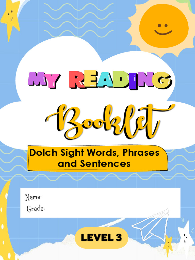 Dolch Sight Words Phrases and Sentences | PDF