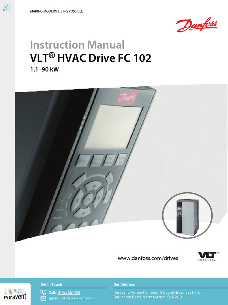 36158-Operation Instructions Danfoss ENG | PDF | Power Inverter | Power ...