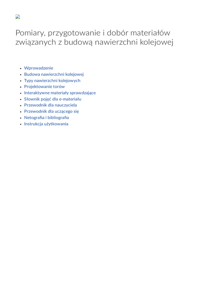 Pomiary Przygotowanie I Dobor Materialow Zwiazanych Z Budowa ...