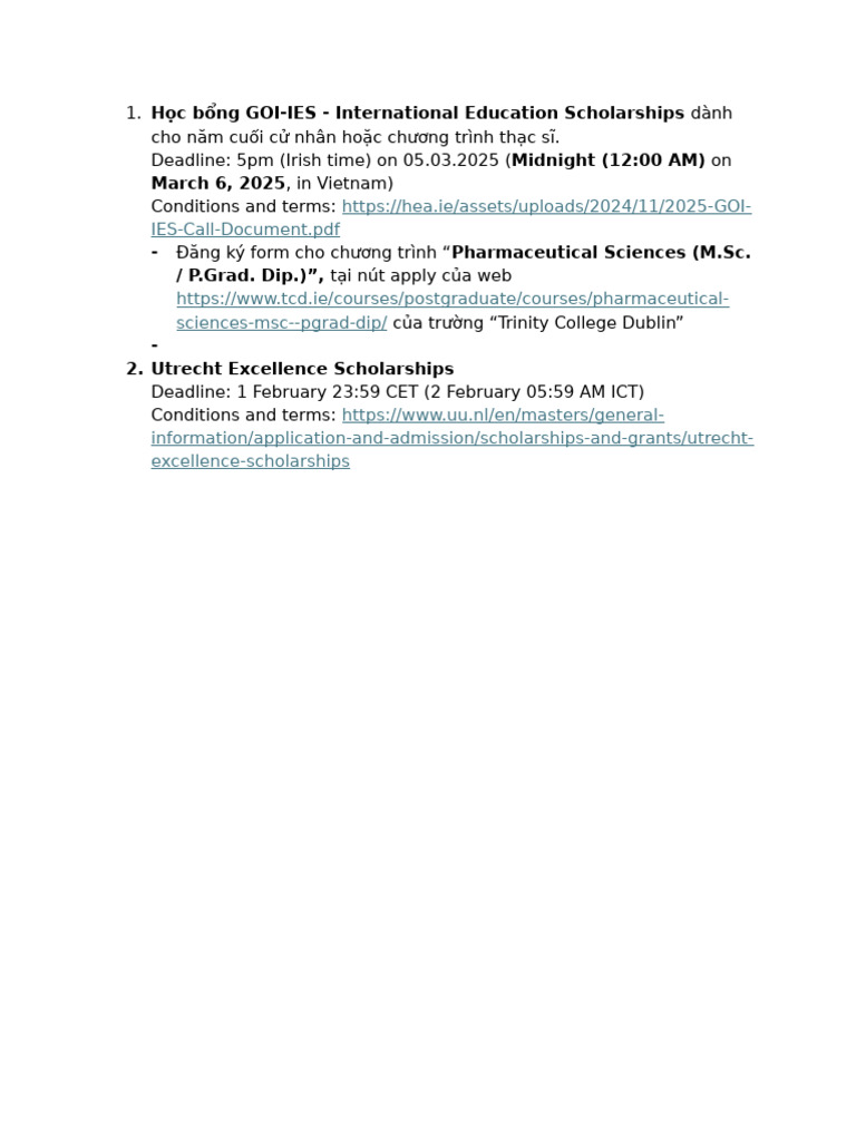 Scholarship Tracking | PDF