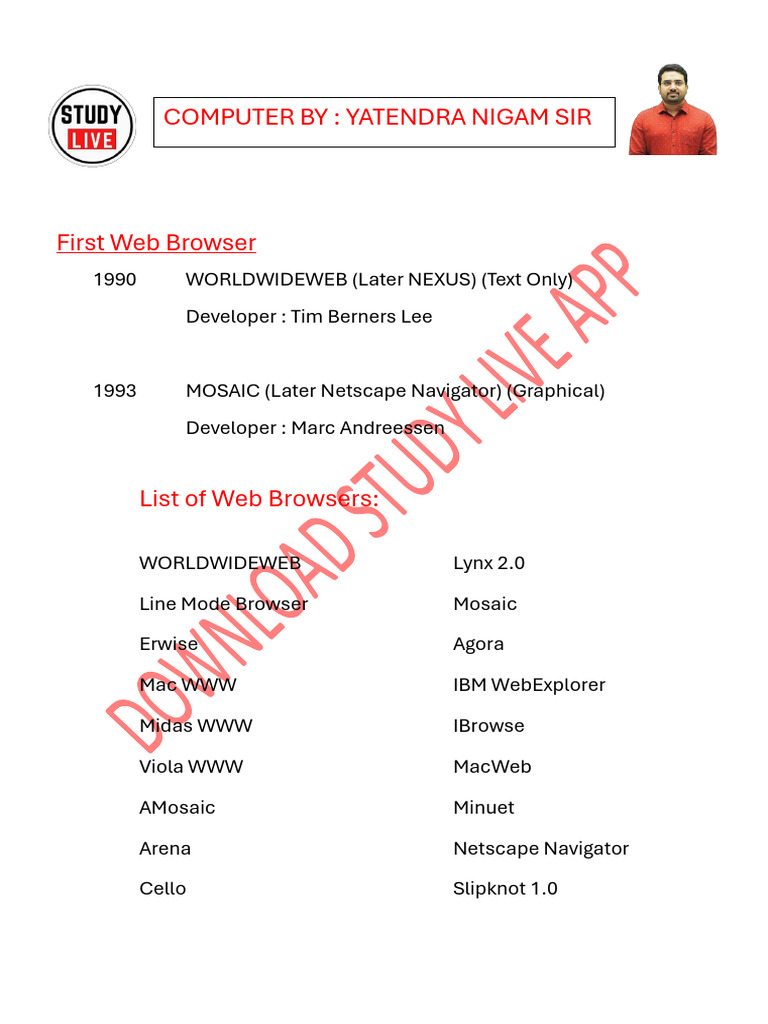 Web Browsers | PDF