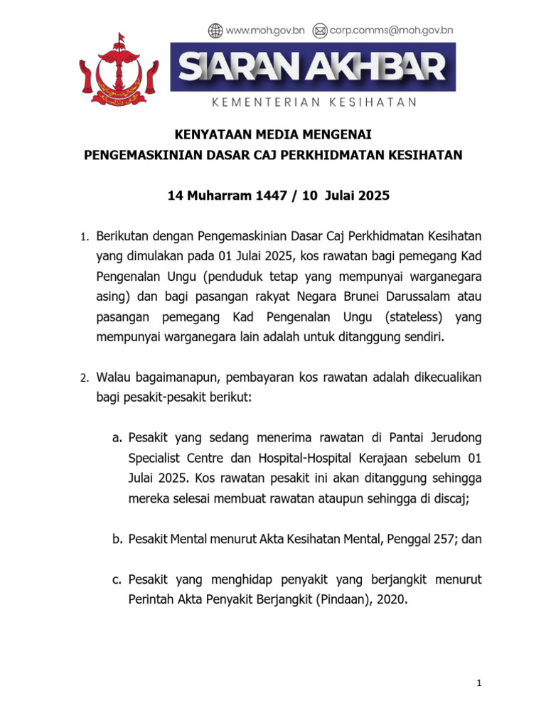 FINAL Siaran Akhbar Bersama MOHA 10 Julai 2025 | PDF