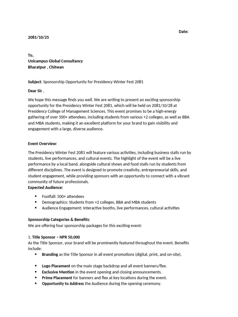 Unicampus Purposal | PDF | Business Economics | Human Communication