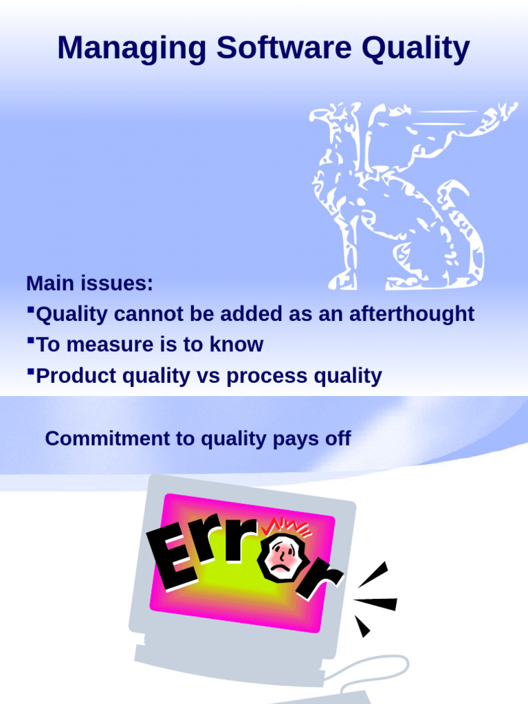 MODULE 4 - Quality Management | PDF | Reliability Engineering | Usability