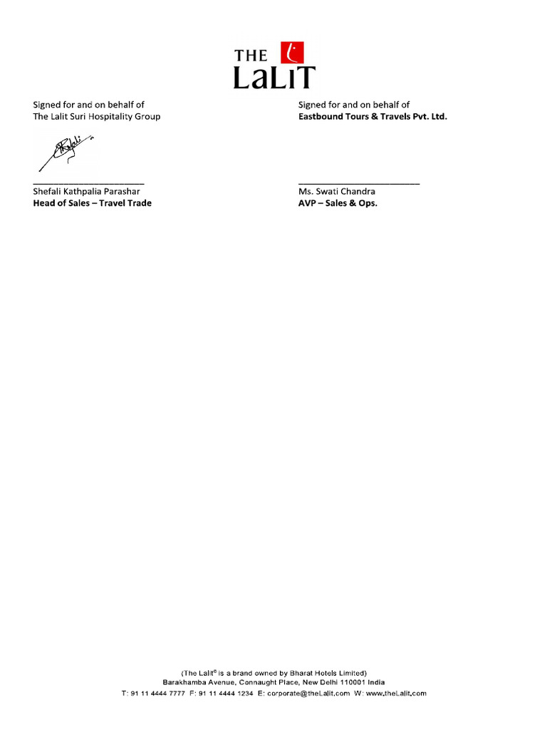 Lalit Contract Page No 12 | PDF