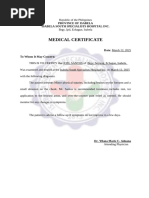 Wound Certificate Format | PDF