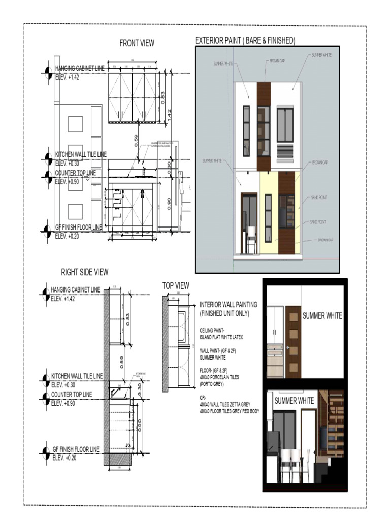(Kitchen Paint Tiles) Details - 022652 | PDF | Tile | Countertop