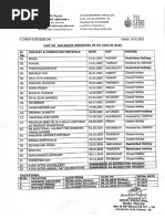 2025 Gazetted Holidays for Central Govt. | PDF