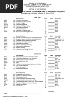 Bachelor of Arts in English Language Studies BAELS | PDF