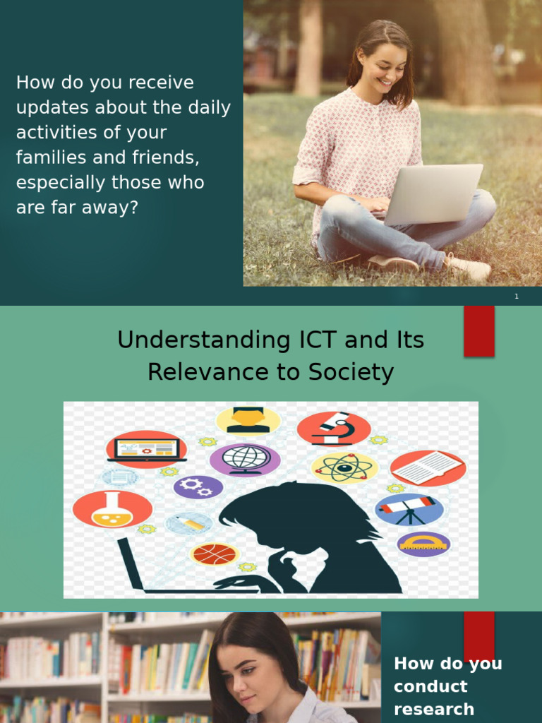 Understanding ICT and Its Relevance To Society | PDF | Educational ...