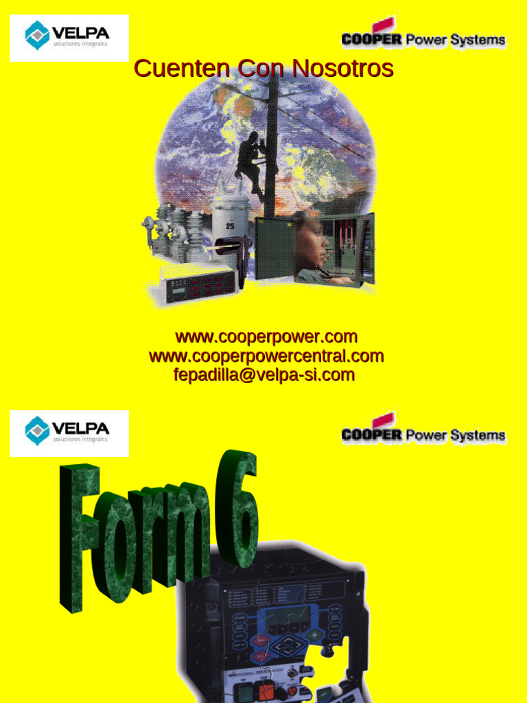 Presentación Control Form-6 | PDF | Electrónica | Informática