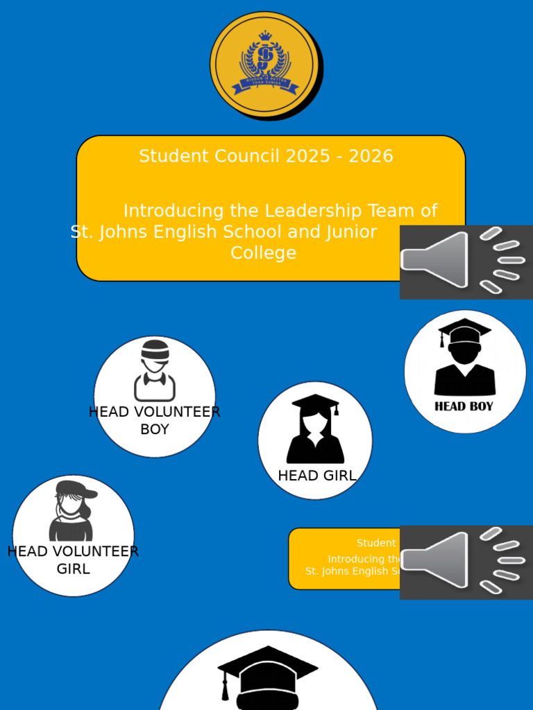 St. Johns Student Council Leaders 2025 | PDF